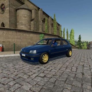Renault Clio Williams v1.0 FS22 Mod | Farming Simulator 22 Mod