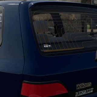 Renault Clio Williams v1.0 FS22 Mod | Farming Simulator 22 Mod