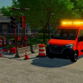 Renault Master v1.0 FS22 Mod | Farming Simulator 22 Mod