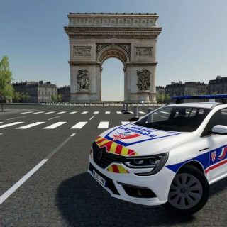 Renault Megane Estate 2020 Police Nationale CRS v1.0 FS22 Mod | Farming ...