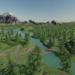 Ridge Crest FS22 v1.0 FS22 Mod | Farming Simulator 22 Mod