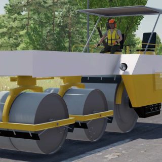 Road Rollers Pack v1.0 FS22 Mod | Farming Simulator 22 Mod