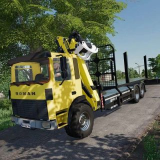 Roman forestry truck v1.0 FS22 Mod | Farming Simulator 22 Mod
