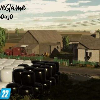 Savegame SZPAKOWO small machines v1.0 FS22 Mod | Farming Simulator 22 Mod