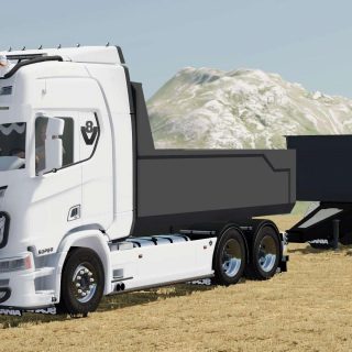 Scania Tipper Truck & Trailers v1.0 FS22 Mod | Farming Simulator 22 Mod