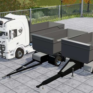 Scania Tipper Truck & Trailers v1.0 FS22 Mod | Farming Simulator 22 Mod