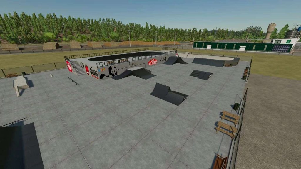 Skatepark v1.0 FS22 Mod | Farming Simulator 22 Mod