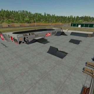 Skatepark v1.0 FS22 Mod | Farming Simulator 22 Mod