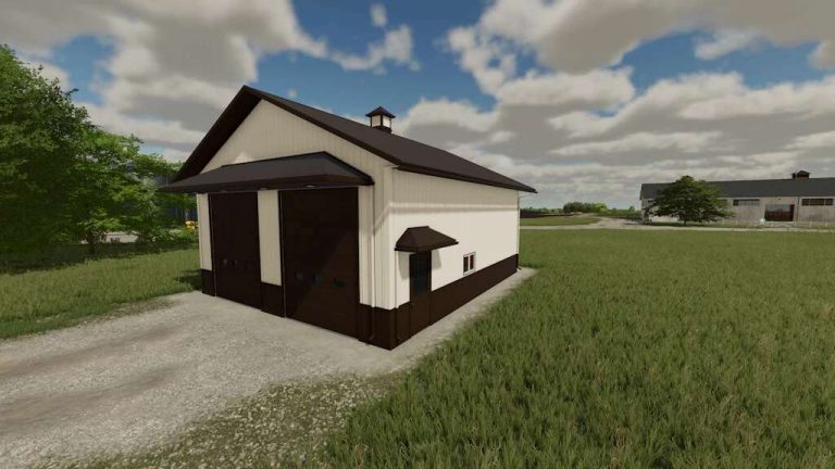 Small Garage v1.0 FS22 Mod | Farming Simulator 22 Mod
