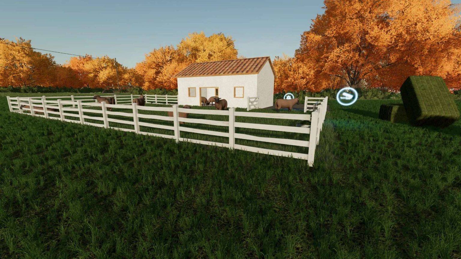 Small Sheep Pasture v1.0 FS22 Mod | Farming Simulator 22 Mod