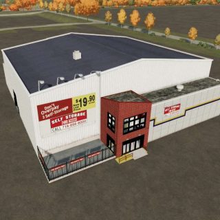 Storage Unit Pack v1.0 FS22 Mod | Farming Simulator 22 Mod