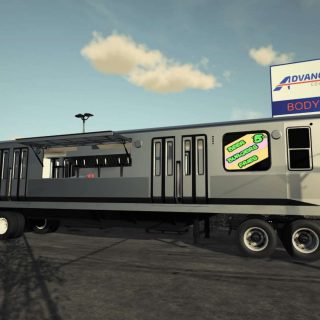 Subway Food Trailer v1.0 FS22 Mod | Farming Simulator 22 Mod