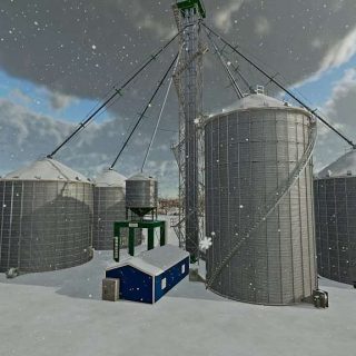 Sukup Bin Site v1.0 FS22 Mod | Farming Simulator 22 Mod