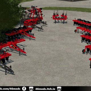 Sunflower 4710 & 4730 ripper pack v1.0 FS22 Mod | Farming Simulator 22 Mod