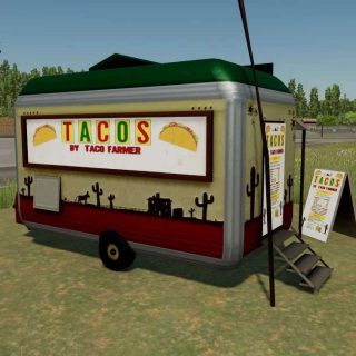 Taco stand v1.0 FS22 Mod | Farming Simulator 22 Mod
