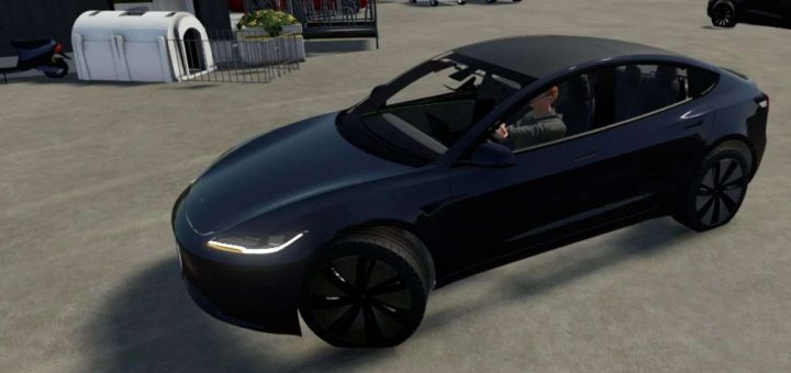 Tesla Model Mods | Farming Simulator 22 Mods