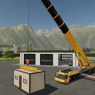 Tools For Big Cranes v1.0 FS22 Mod | Farming Simulator 22 Mod