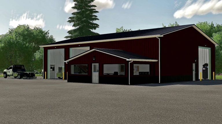 Tri State 50x70 Shop v1.0 FS22 Mod | Farming Simulator 22 Mod