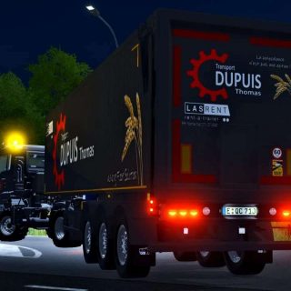 Truck + Dumpster Transport DUPUIS Thomas IRL v1.0 FS22 Mod | Farming ...