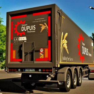 Truck + Dumpster Transport DUPUIS Thomas IRL v1.0 FS22 Mod | Farming ...