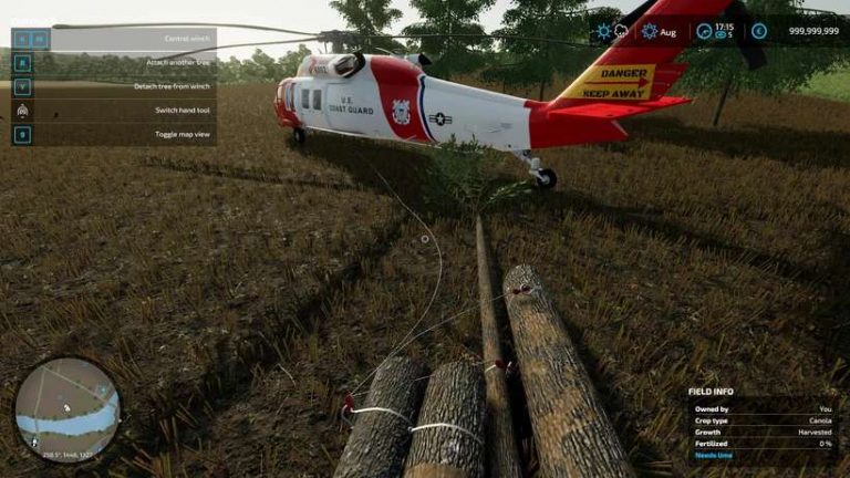 UH-60 Black Hawk v1.0 FS22 Mod | Farming Simulator 22 Mod