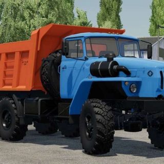 URAL 44202/5557 Pack v1.2 FS22 Mod | Farming Simulator 22 Mod