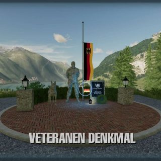 Veterans Memorial v1.0 FS22 Mod | Farming Simulator 22 Mod