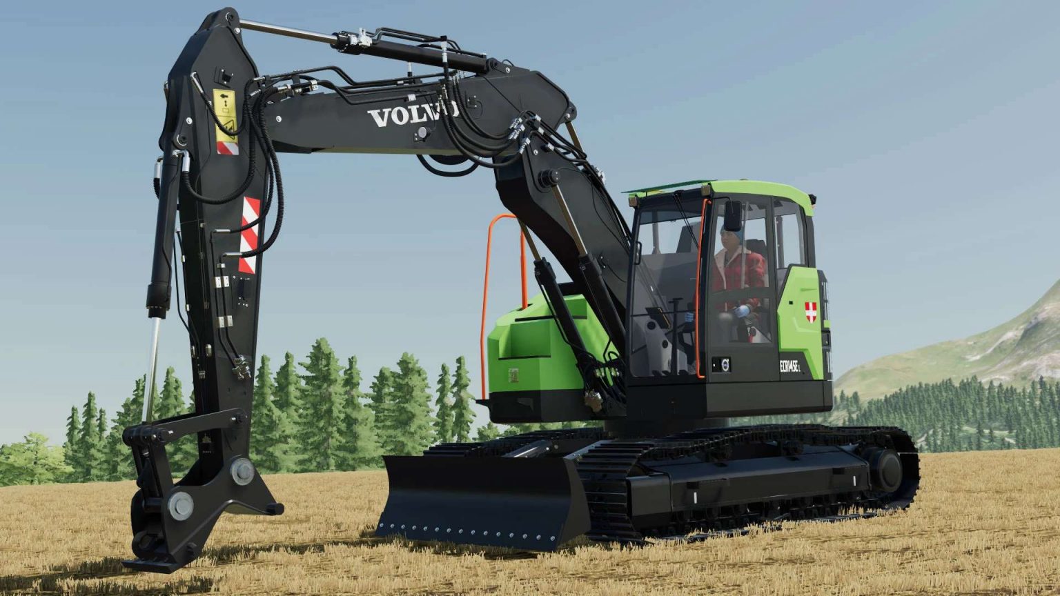 Volvo ECR145EL v1.0 FS22 Mod | Farming Simulator 22 Mod