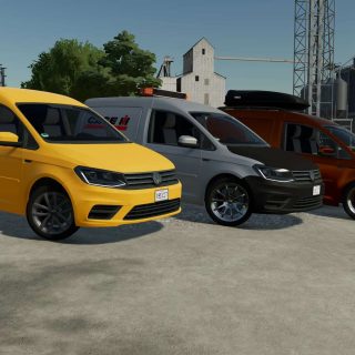 VW Caddy 2015 v1.0 FS22 Mod | Farming Simulator 22 Mod