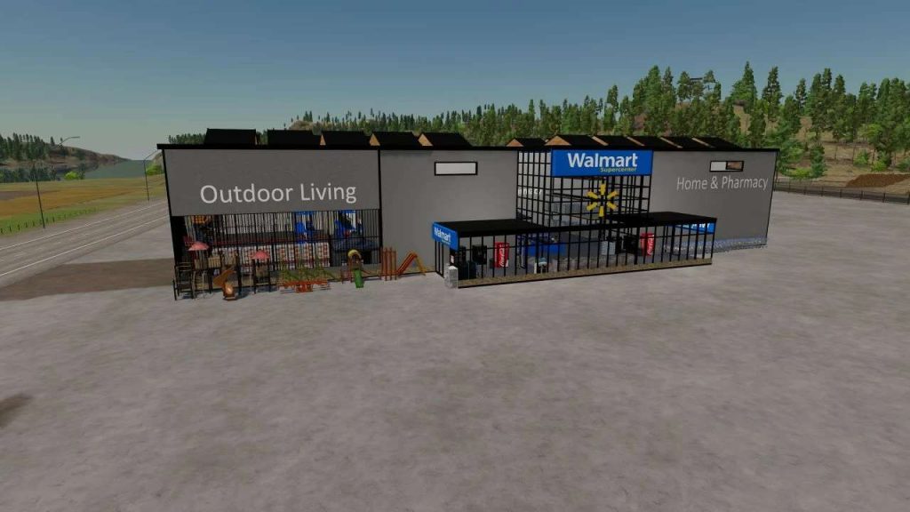 Walmart v1.0 FS22 Mod | Farming Simulator 22 Mod