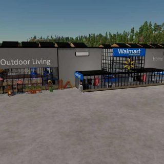 Walmart v1.0 FS22 Mod | Farming Simulator 22 Mod
