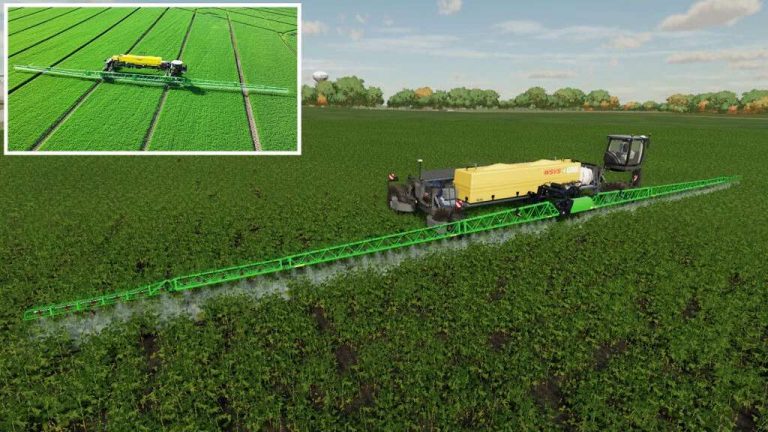 WSVS Sprayer v1.0 FS22 Mod | Farming Simulator 22 Mod