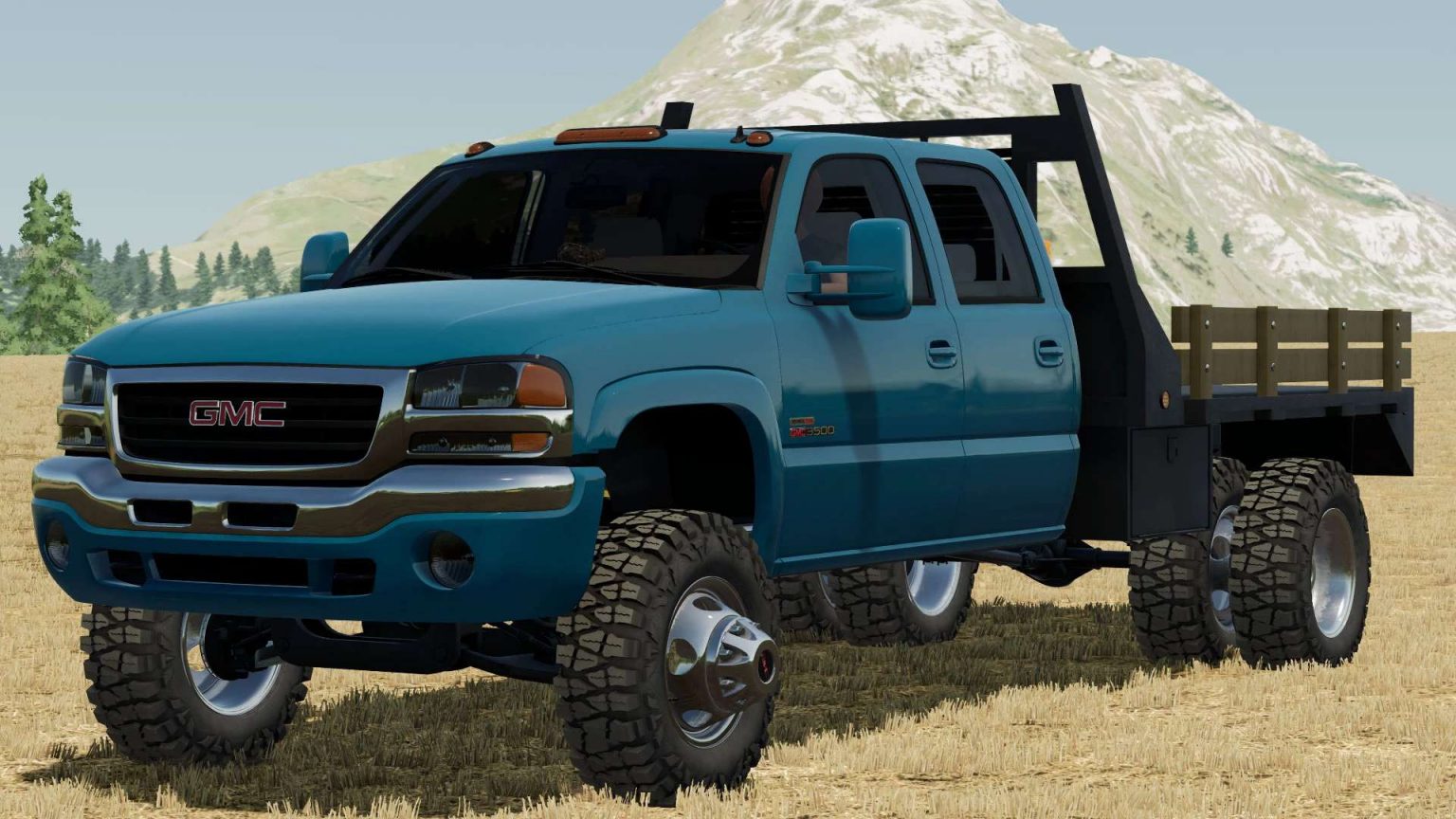 2003 GMC Sierra 3500 v1.0 FS22 Mod | Farming Simulator 22 Mod