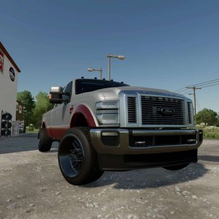 2008 Ford F250 PowerStroke v1.0 FS22 Mod | Farming Simulator 22 Mod