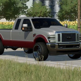 2008 Ford F250 PowerStroke v1.0 FS22 Mod | Farming Simulator 22 Mod