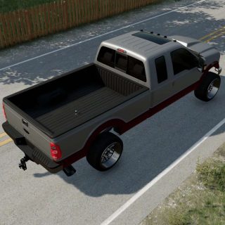 2008 Ford F250 PowerStroke v1.0 FS22 Mod | Farming Simulator 22 Mod