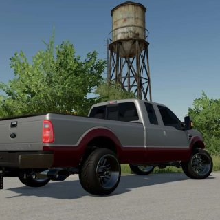 2008 Ford F250 PowerStroke v1.0 FS22 Mod | Farming Simulator 22 Mod