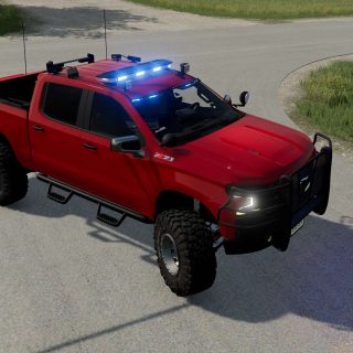 2019 Chevy 1500 Z7 v1.3 FS22 Mod | Farming Simulator 22 Mod