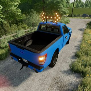 2021 Ford F150 Single Cab v1.0 FS22 Mod | Farming Simulator 22 Mod
