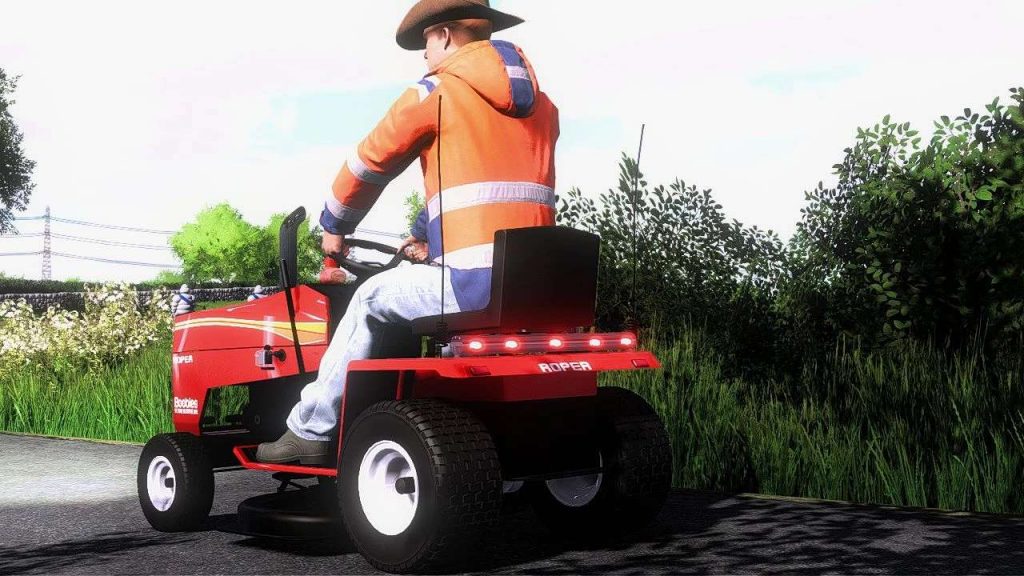 Agri Spec Ride On Mower Edit v1.0 FS22 Mod | Farming Simulator 22 Mod
