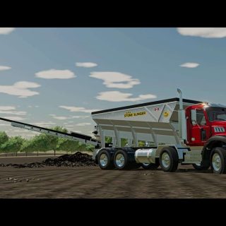 Ar stone slinger v1.0 FS22 Mod | Farming Simulator 22 Mod