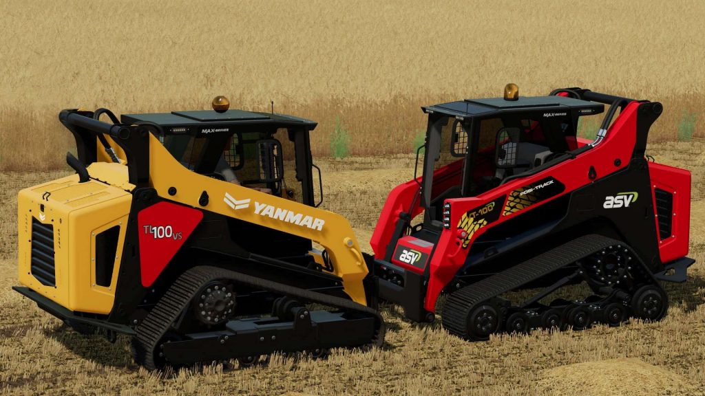 ASV VT100/Yanmar TL100VS Skid Steer v1.0 FS22 Mod | Farming Simulator ...
