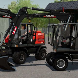 Atlas 160W & Tools v1.0 FS22 Mod | Farming Simulator 22 Mod