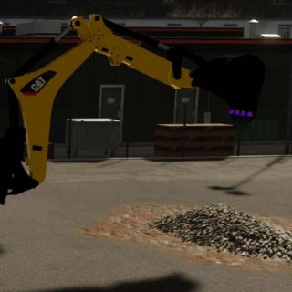 Backhoe for tractor 3-point hitch BETA v1.0 FS22 Mod | Farming ...