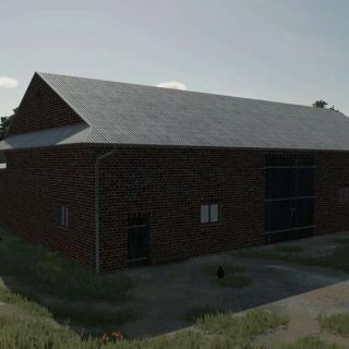 Barn With Garage And Chicken Coop v1.0 FS22 Mod | Farming Simulator 22 Mod