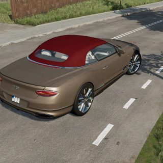 Bentley Continental GT Number 1 v1.0 FS22 Mod | Farming Simulator 22 Mod