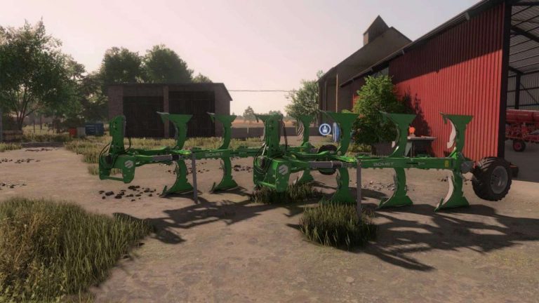 Bomet Plow 3/4 Pack v1.0 FS22 Mod | Farming Simulator 22 Mod