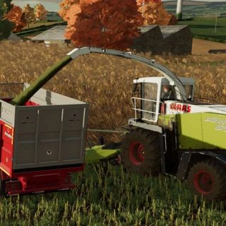 Broughan 1 Axle Grain / Silage Trailer v1.0 FS22 Mod | Farming ...