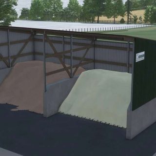Bulk Material Warehouse v1.0 FS22 Mod | Farming Simulator 22 Mod