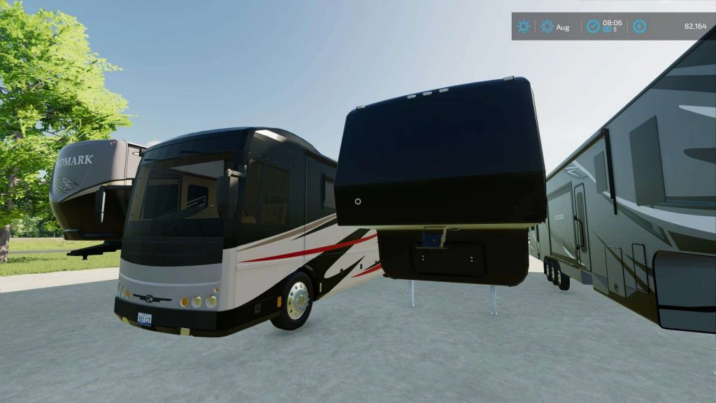 Campers Package v1.0 FS22 Mod | Farming Simulator 22 Mod